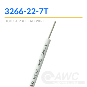 3266-22-7T 22 AWG UL3266 Hook Up Wire | Allied Wire & Cable
