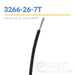 3266-26-7T 26 AWG UL3266 Hook Up Wire | Allied Wire & Cable