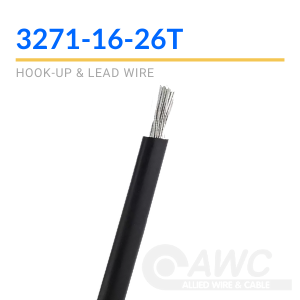 3271-16-26T 16 AWG UL3271 Hook Up Wire | Allied Wire & Cable