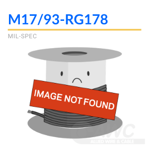 M17/93-RG178 Coaxial Cable | Allied Wire & Cable