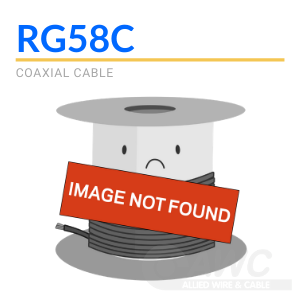 RG58 Coaxial Cable | Flexible 50 Ohm Coax | Allied Wire & Cable